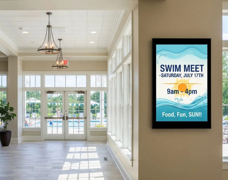 HOA Bulletin Boards for Communities | Subdivision Signs